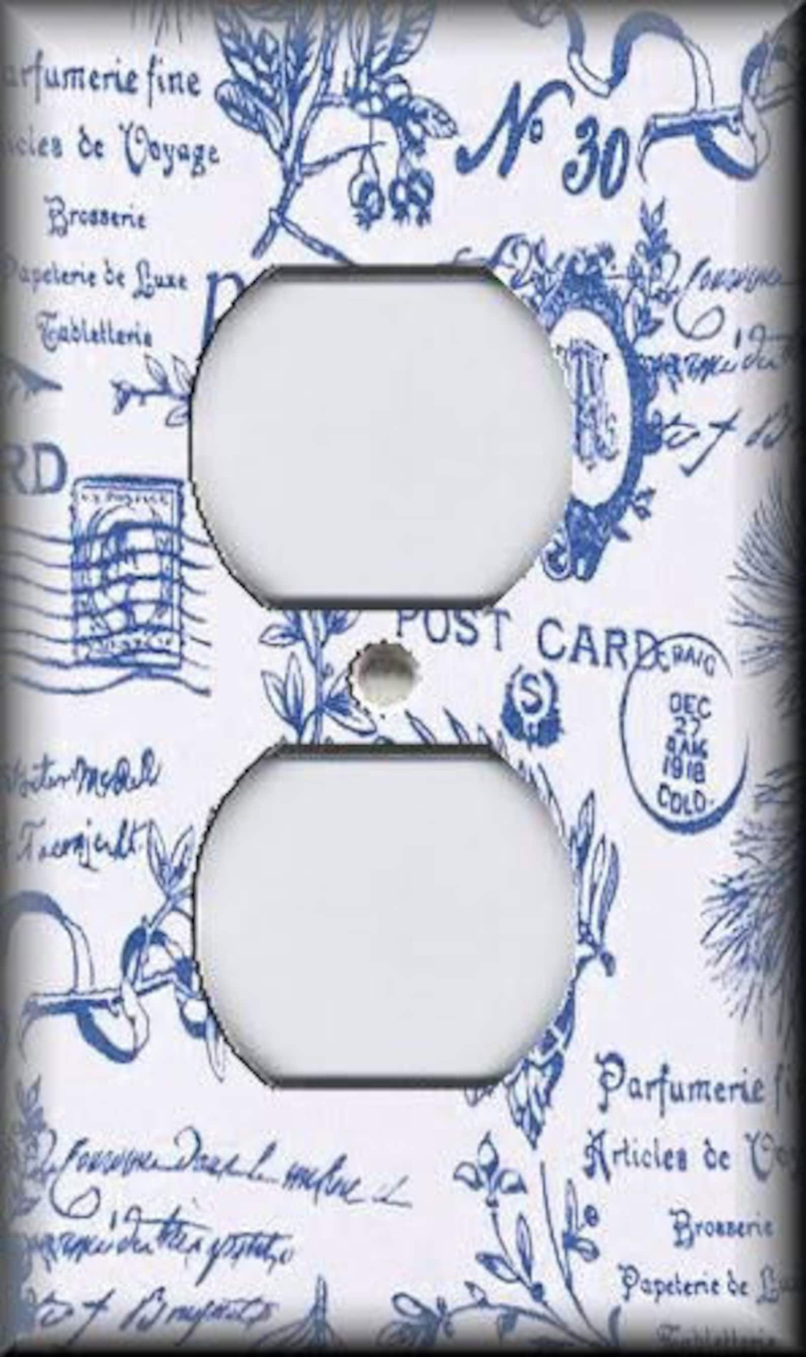 Paris French Toile Home Decor Blue Toile Decor French Decor - Etsy