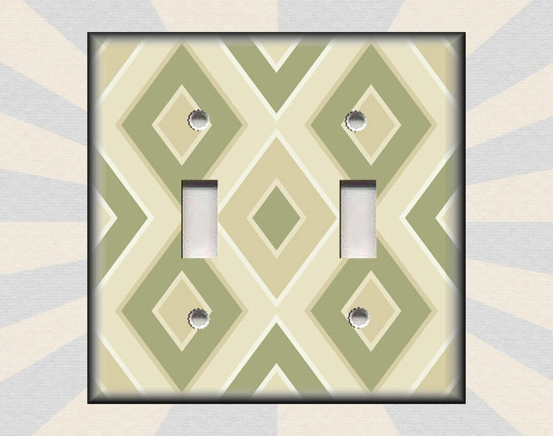 Sage Green Switch Plates Outlet Covers - Metal Light Switch Plate Cover ...