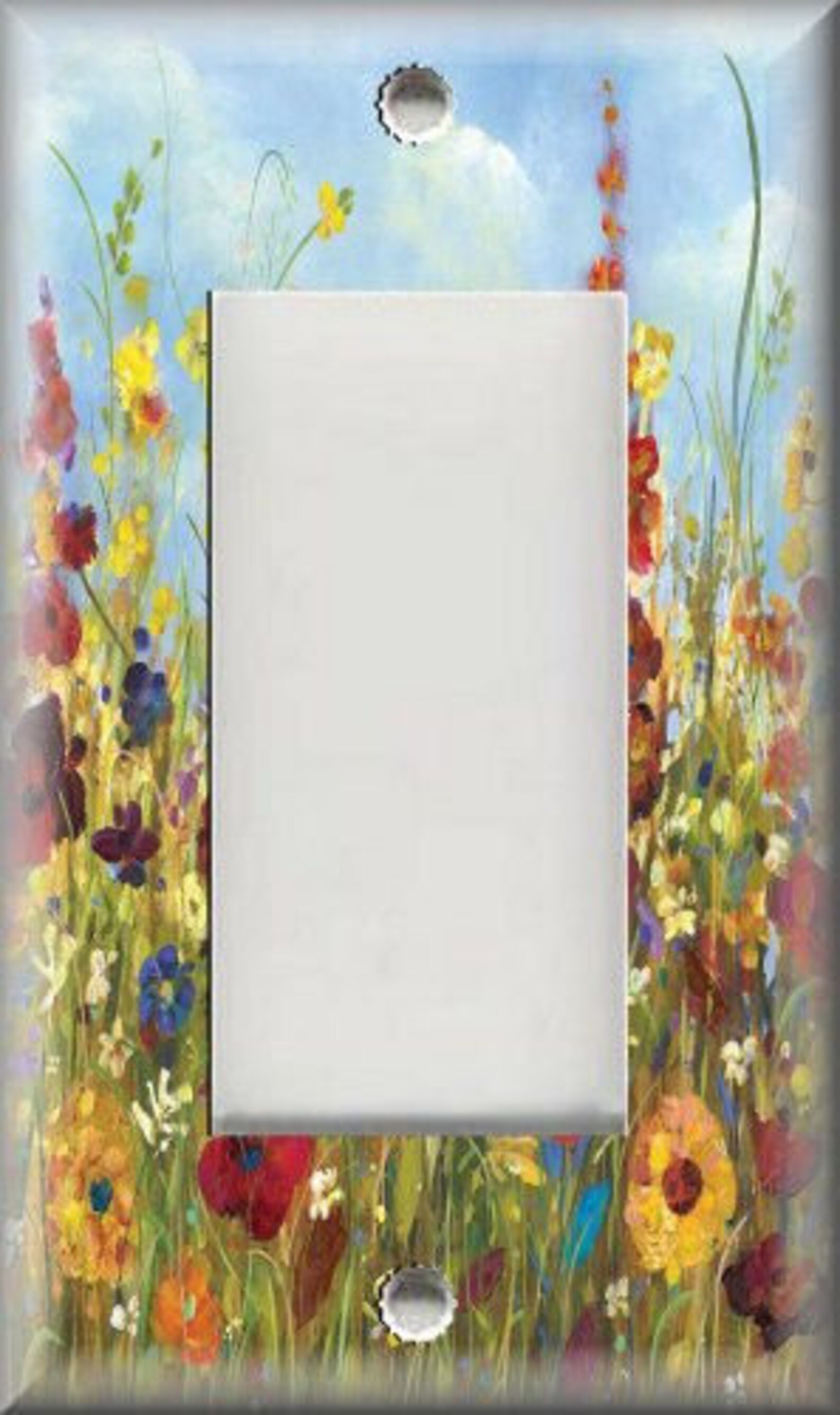 Wildflowers in Bloom Floral Decor Wildflower Art Decor Metal - Etsy