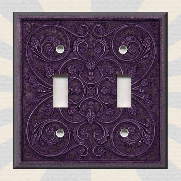 Purple Light Switch Covers - Etsy