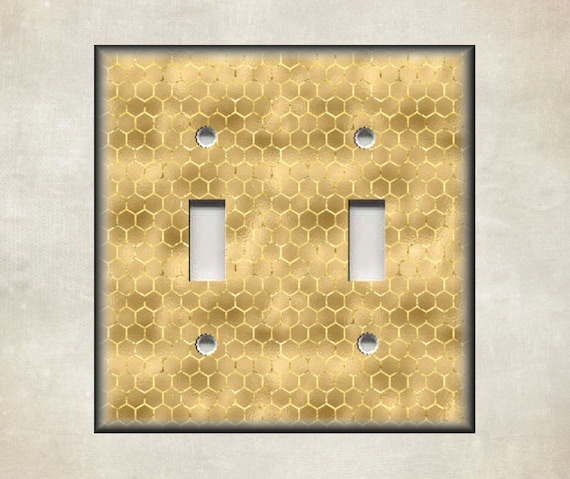 Honeycomb Pattern Decor Honey Bee Home Decor Metal Light - Etsy