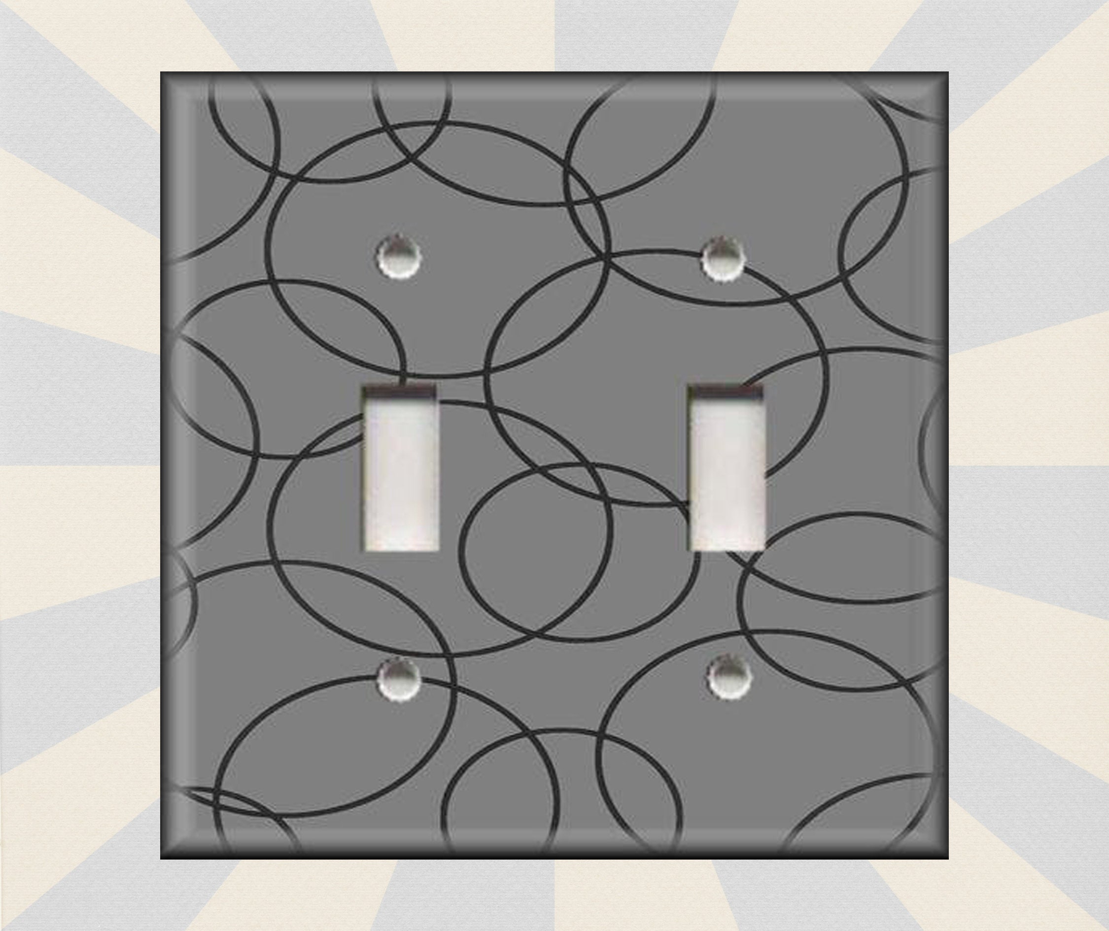 Black Decora Switch Cover - Etsy