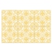 Yellow and White Patterned Ceramic Tile Design Kitchen Backsplash Tile ...