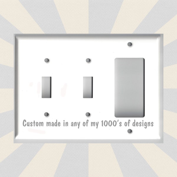 Custom Switch Plate - Etsy