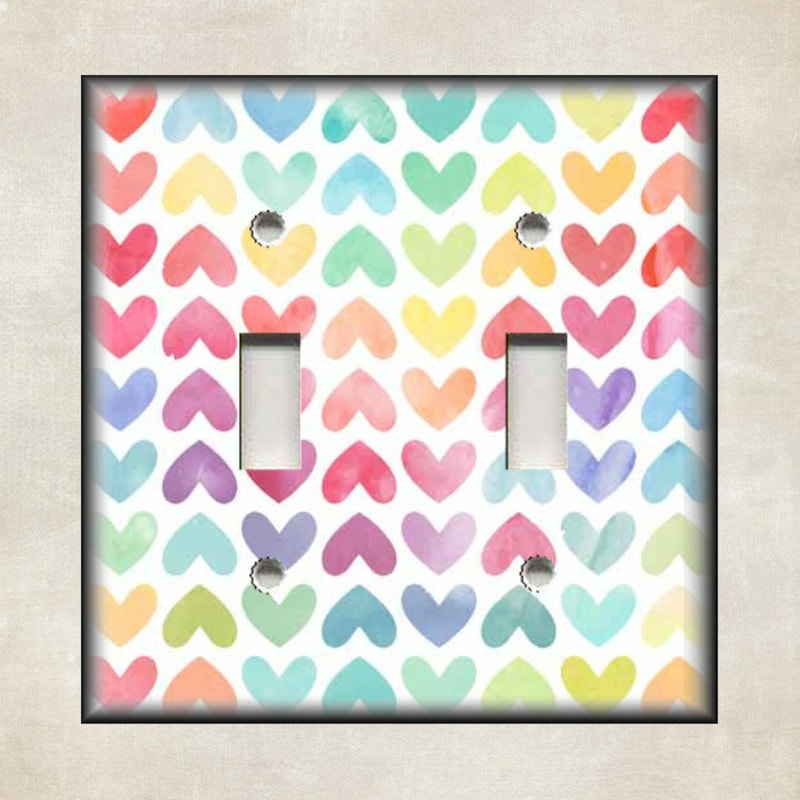 Heart Toggle Switch Plate - Etsy