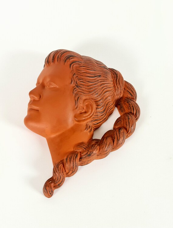 Vases handarbeit wall mask Achatit Cortendorf ceramic mask 50s ...