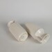 Kingston Hull Pottery Made in England Cream White 2 Pieces Ear Vases ...