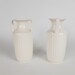 Kingston Hull Pottery Made in England Cream White 2 Pieces Ear Vases ...