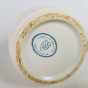 Kingston Hull Pottery - Made in England - Creamy White - 2 Pieces - Ear ...