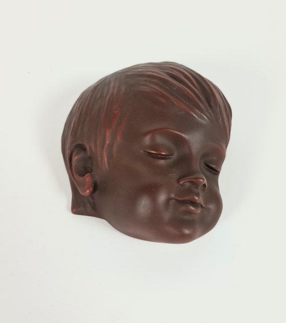 Vases handarbeit wall mask Achatit Cortendorf ceramic mask 50s ...