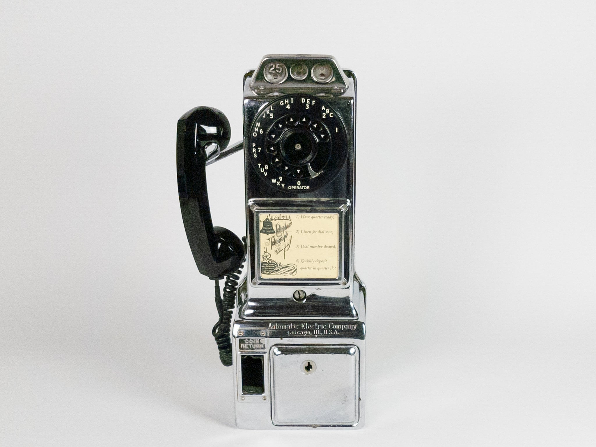 Telephone Automatic Electric Co Logo
