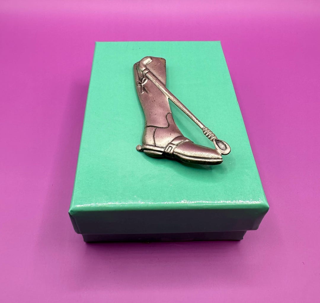 Dressage Stock Tie Pin, Vintage Danecraft Sterling - Etsy