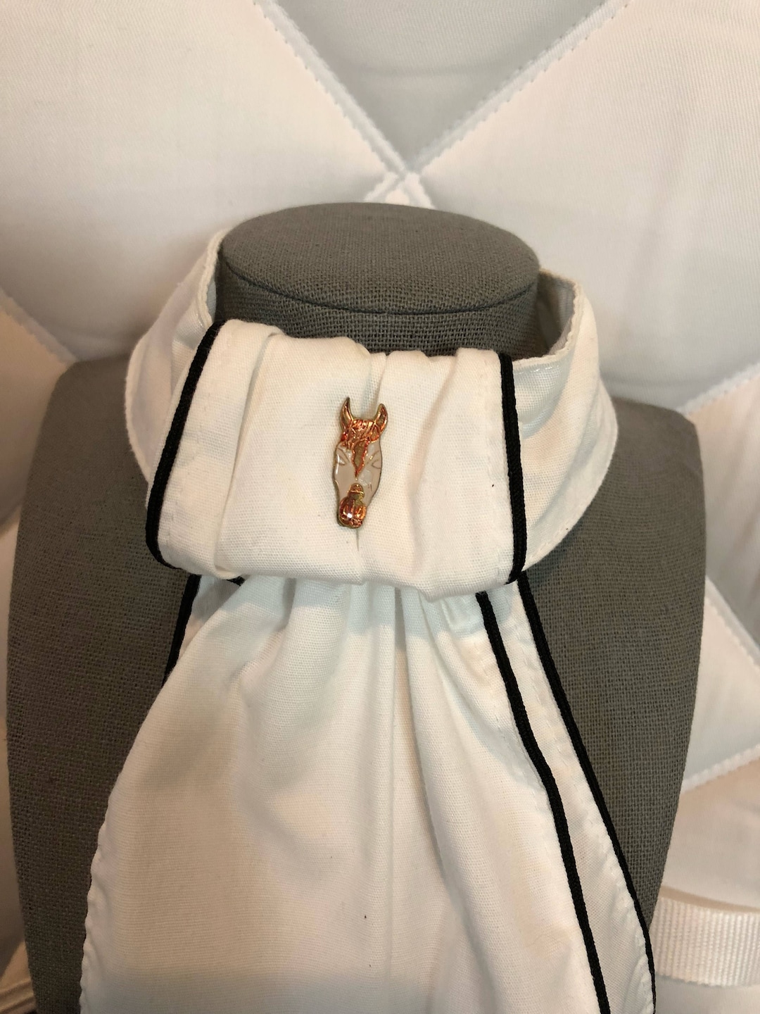 Dressage Stock Tie Pin, Vintage - Etsy