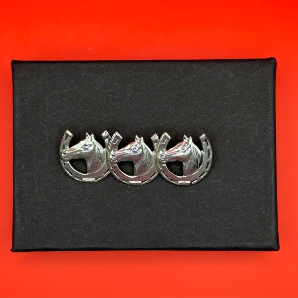 Equestrian Stock Pin - Etsy