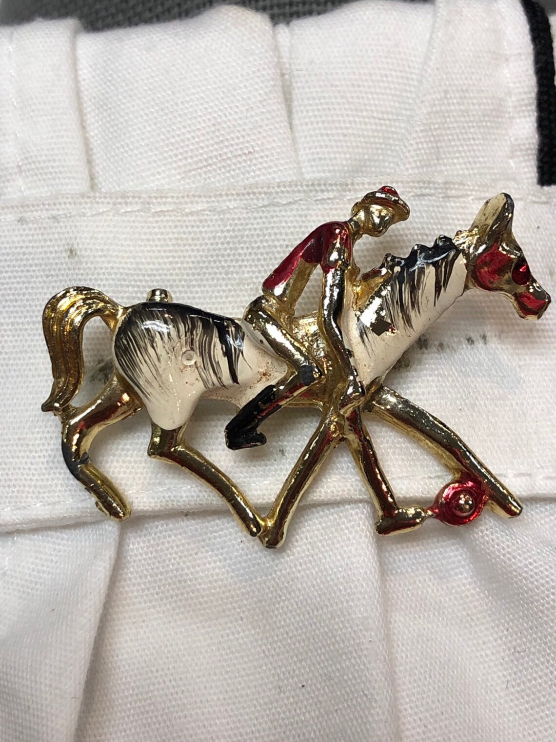 Dressage Stock Tie Pin, Vintage Polo - Etsy