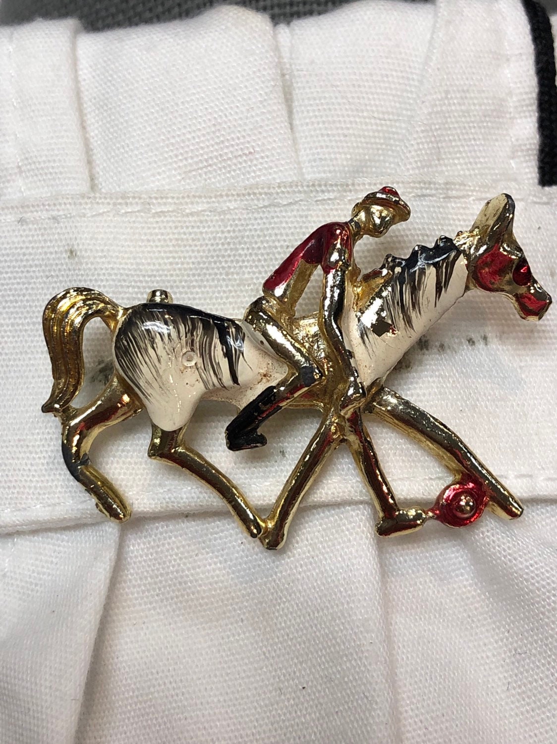 Dressage Stock Tie Pin, Vintage - Etsy