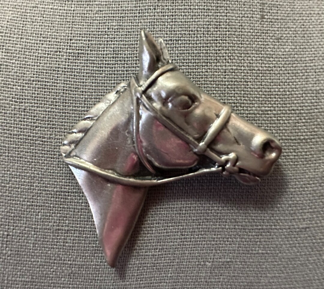 Dressage Stock Tie Pin, Vintage Elias - Etsy