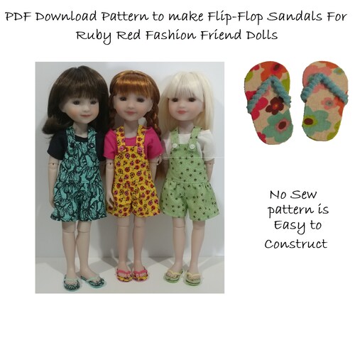 PDF Pattern Clothes for Ruby Red Fashion Friends Doll. 145 - Etsy UK