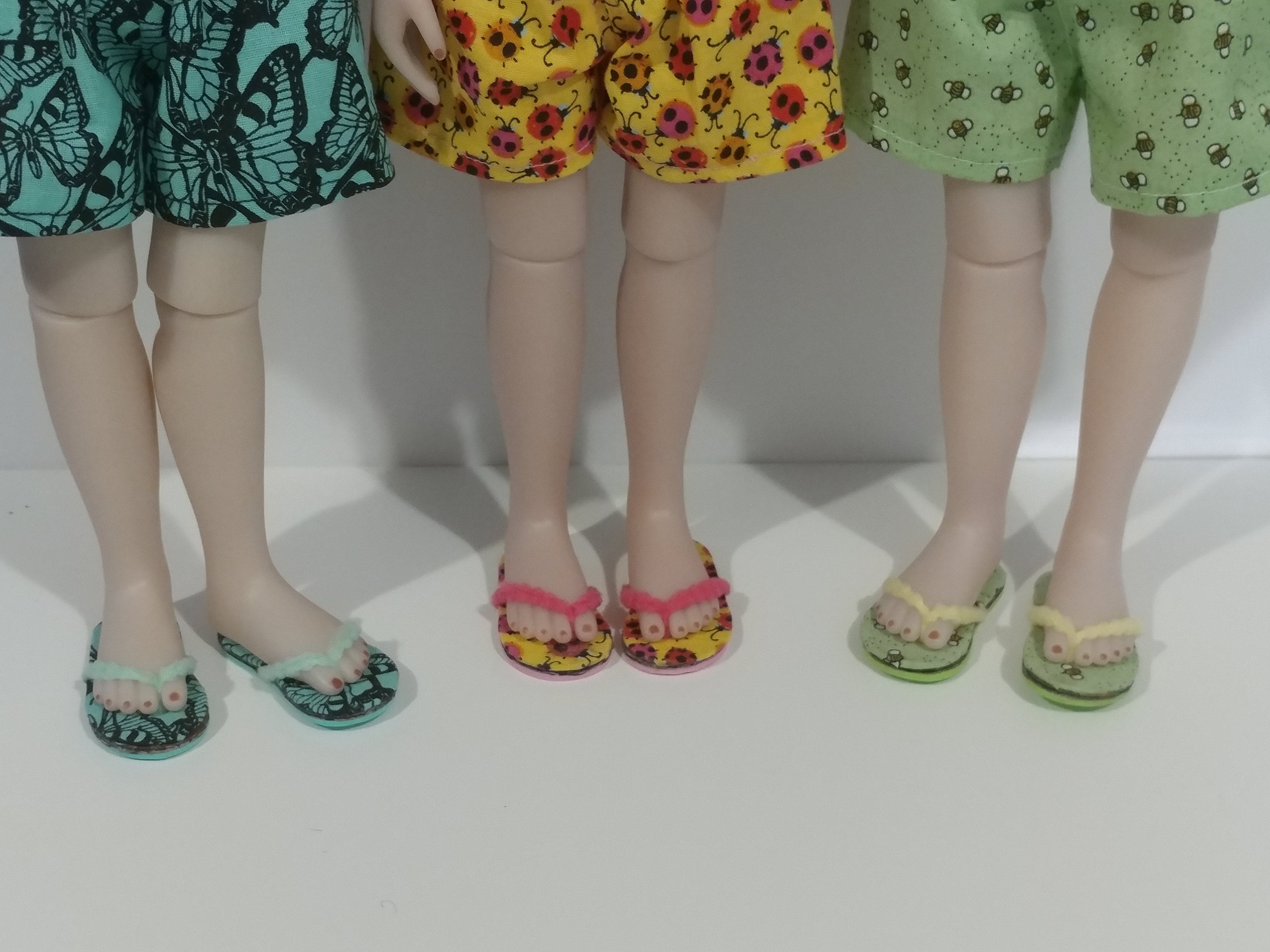 PDF Pattern and Instructions to Make Flip-flop Sandals for 15 Inch Ruby ...