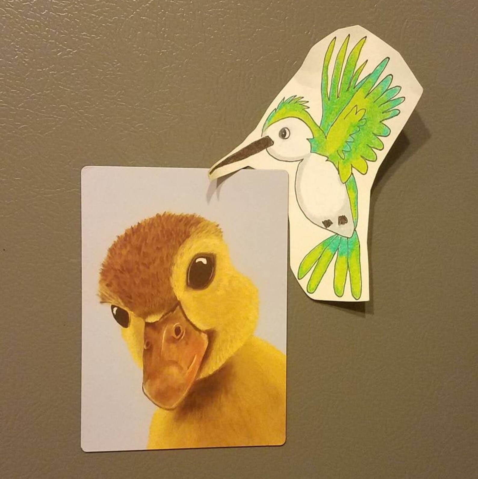 Baby Duck Refrigerator Magnet Cute Duckling Magnet - Etsy