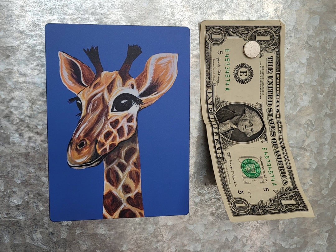 Giraffe Magnet Large Refrigerator Magnet Giraffe Gift Filing Cabinet ...