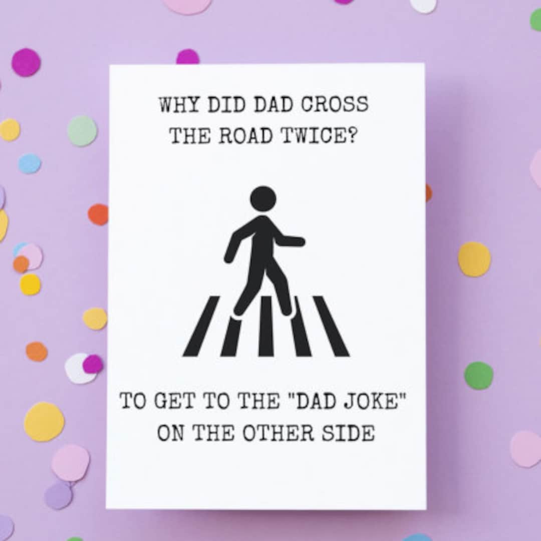Father’s Day Card, Funny Dad Jokes Card, Card for Dad, Funny Dad Card ...
