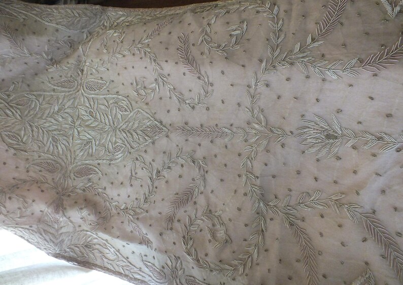 Gorgeous Beaded Table Runner in a Light Pink - Hand Beaded - Etsy