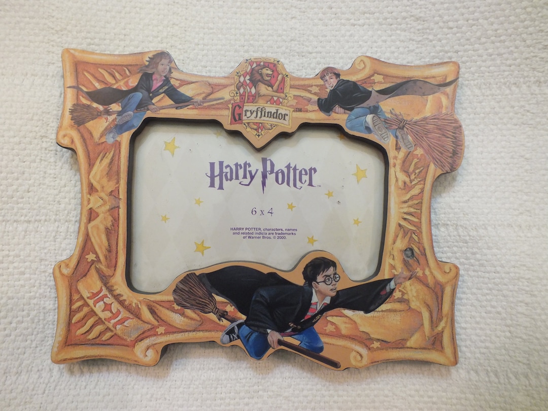 Harry Potter Picture Frame Gryffindor 6 X 4 - Etsy