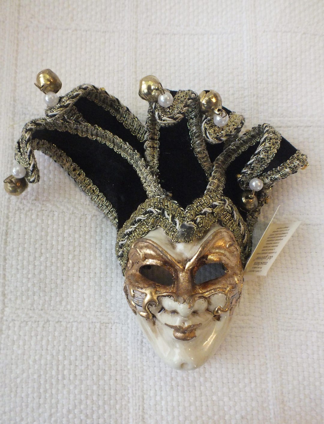 Venetian Italian Mask With Musical Notes Maschera Del Galeone ...