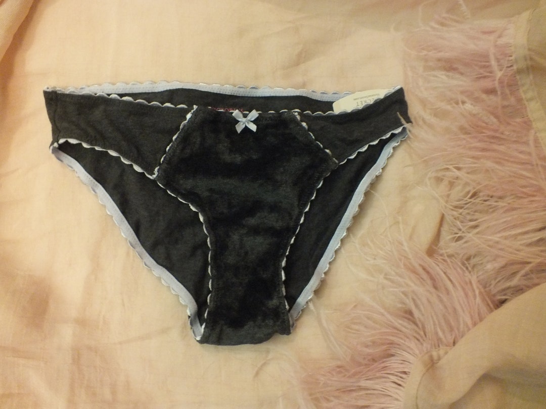 Victoria's Secret Velvet/cotton Underwear Low Rise Bikini Sz S/P in ...