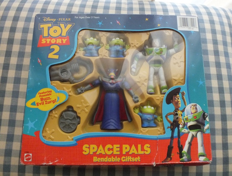 Toy Story 2 Space Pals Bendable Figures - Etsy