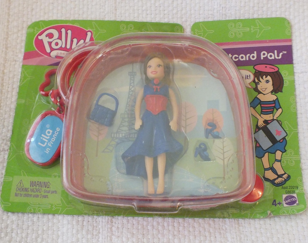 Vintage Polly Pocket Lila in France Postcard Pals Unopened - Etsy