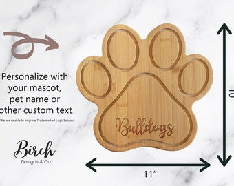 Paw Cutting Board - Etsy