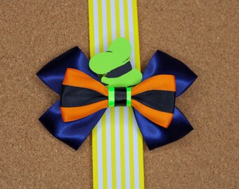 Powerline Goofy Inspired Movie One Hair Bow - Etsy