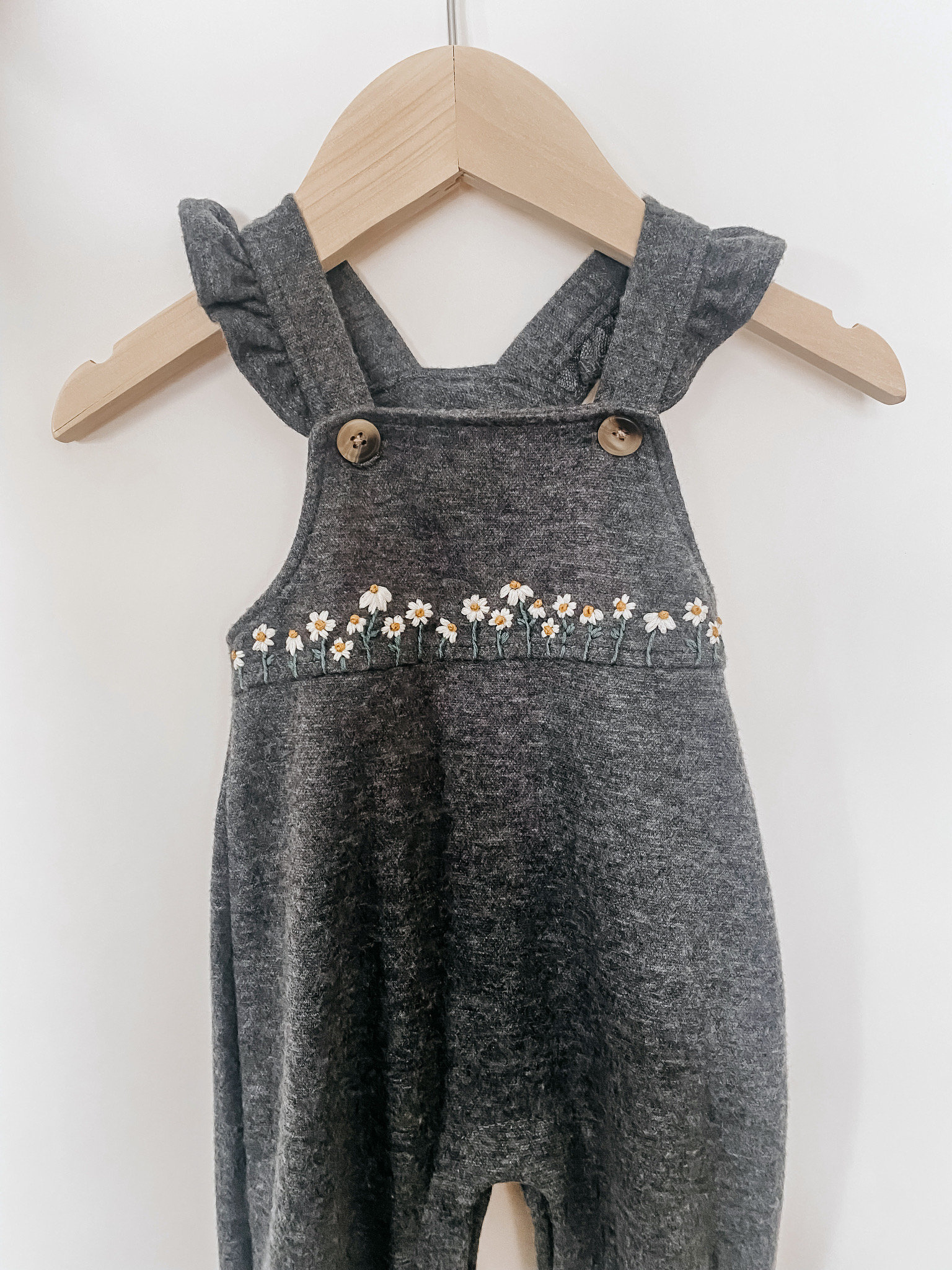 Daisy Row PDF Embroidery Pattern DIY Thread Unraveled | Etsy