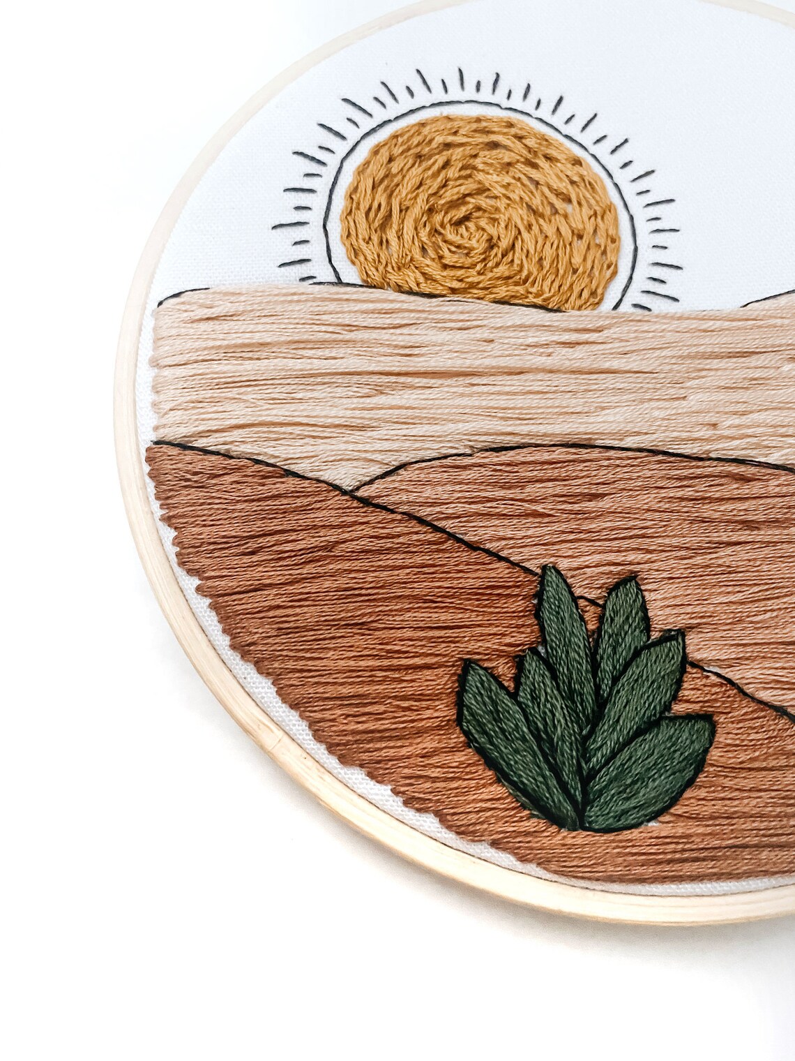 Sonora Sunset KIT for Hand Embroidery With Embroidery - Etsy