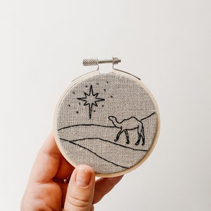 PDF DIGITAL Embroidery Pattern - Star of Bethlehem -- Christmas ...