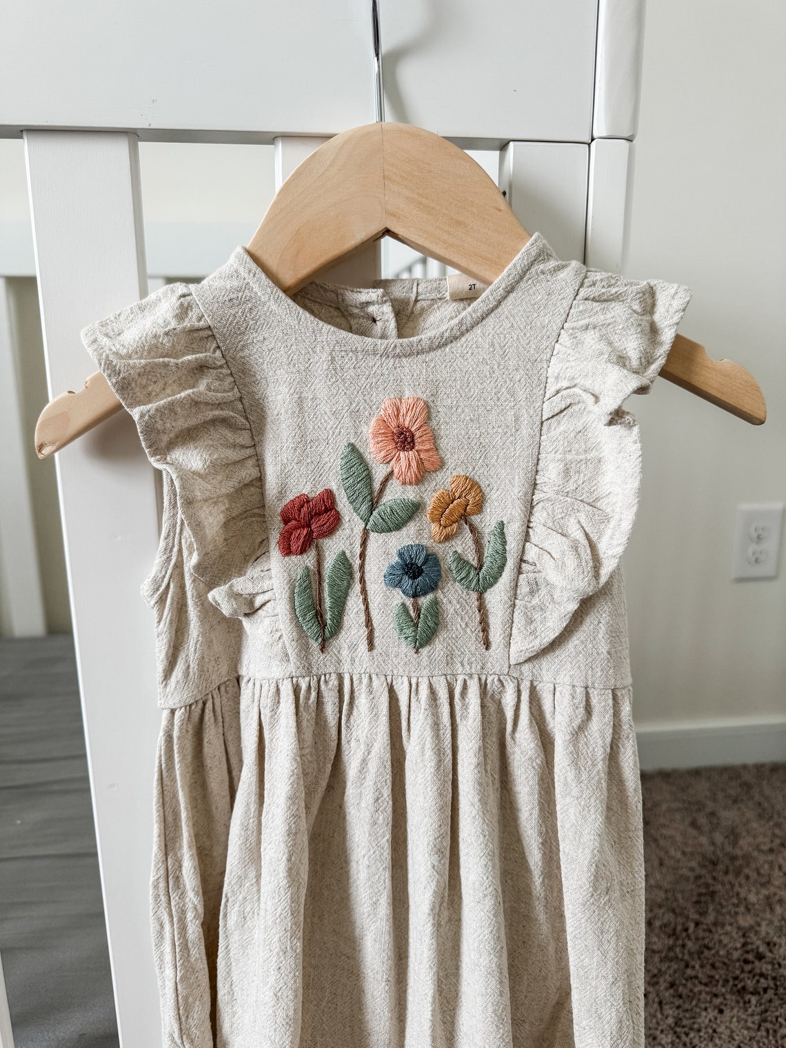 Flower Patch PDF Embroidery Clothing and Hoop Art Pattern DIY - Thread ...