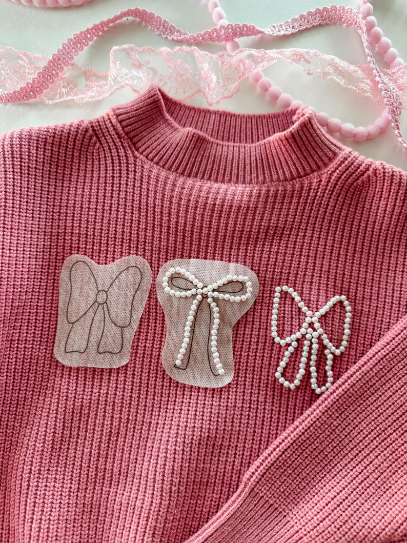 Bows Stick and Stitch Embroidery Designs - Embroidered Clothing ...