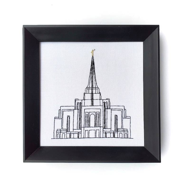 Temple Embroidery - Etsy