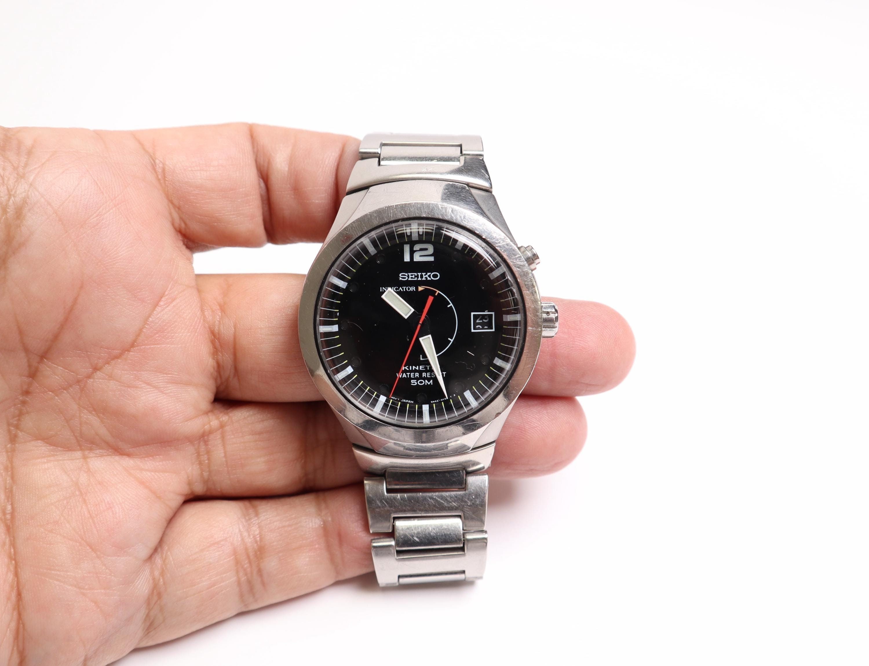 Seiko Kinetic - Etsy Canada Seiko Kinetic - Etsy Canada