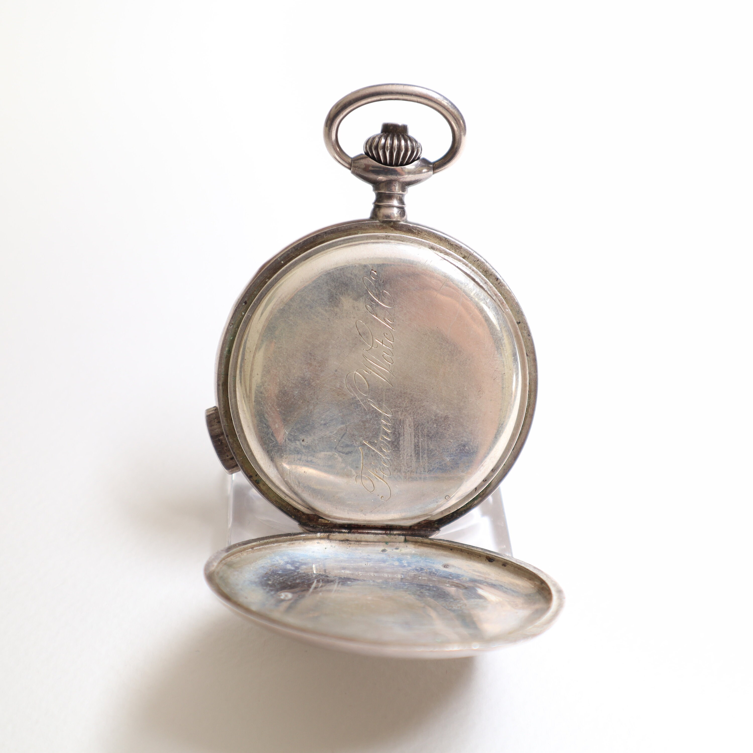 Quarter Repeater Pocket Watch Movement With Silver 84 / 0,875 Full ...