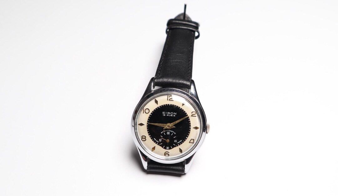 Vintage Mechanical Sibon Wristwatch: Swiss Hand Winding Watch, 1960s - Etsy