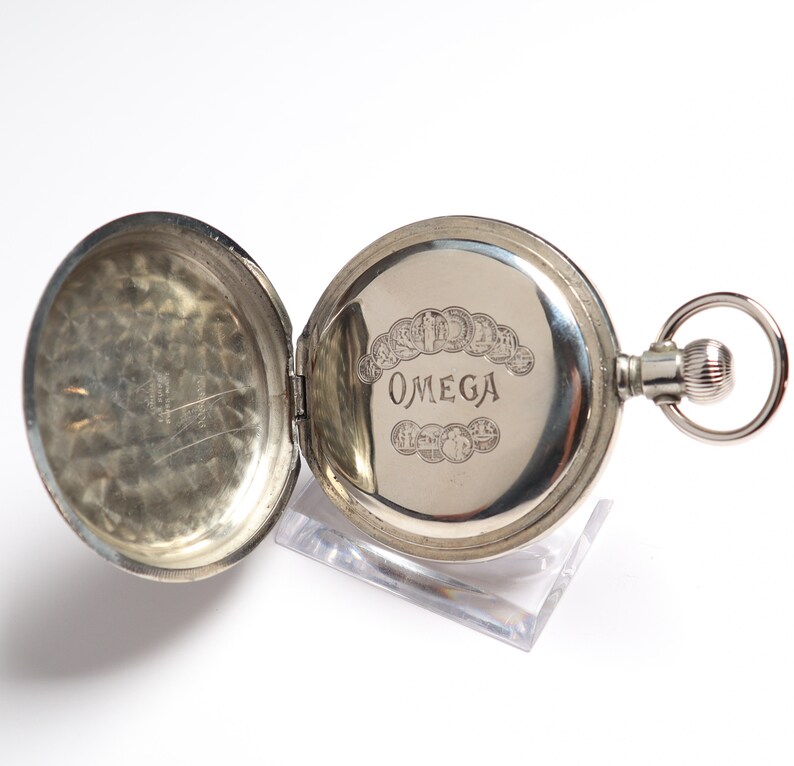 Vintage Railroad Omega Pocket Watch: Swiss Made, 1920s - Etsy