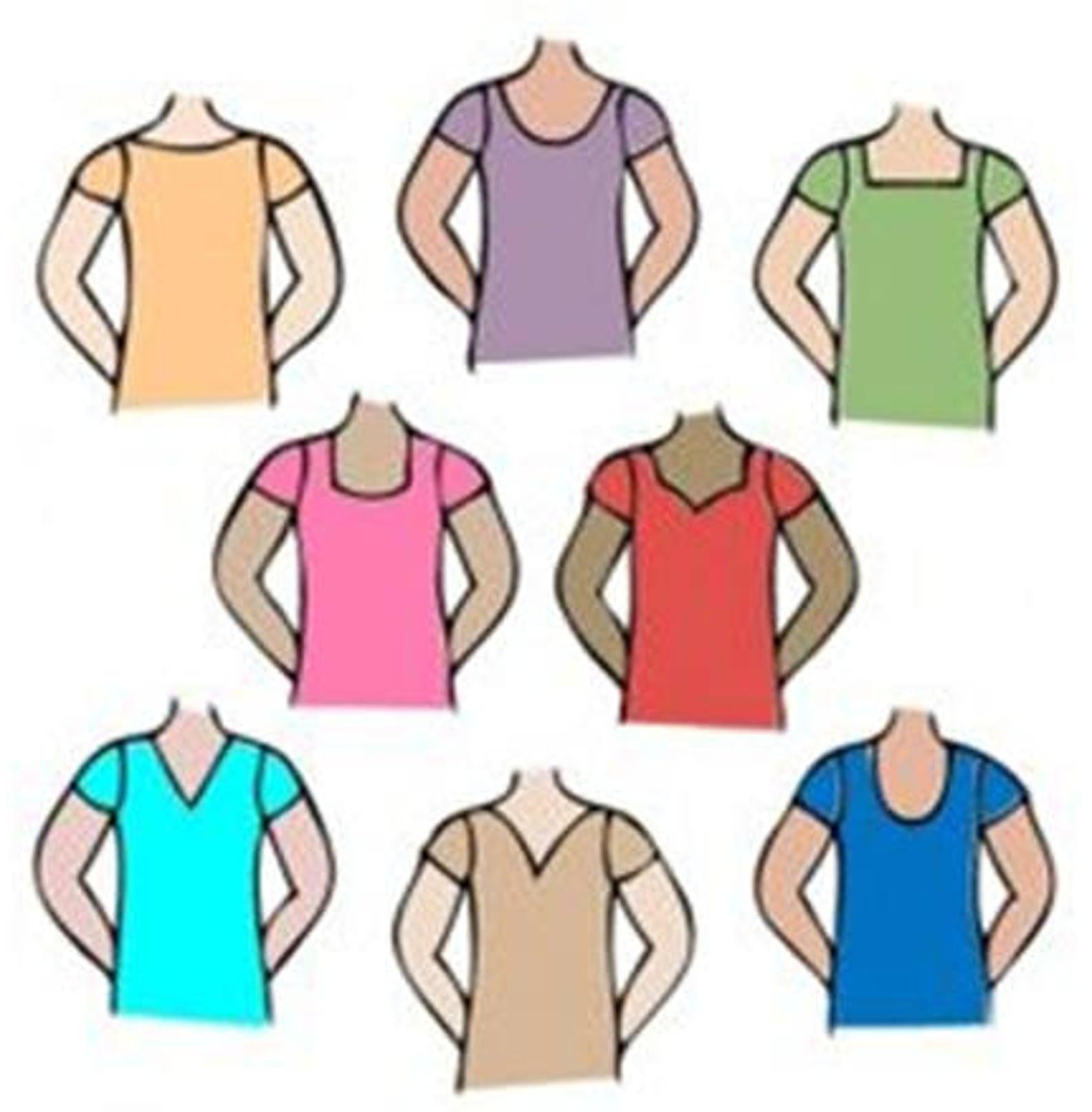 How to Make 8 Different Necklines From One Basic Misses Sewing | Etsy