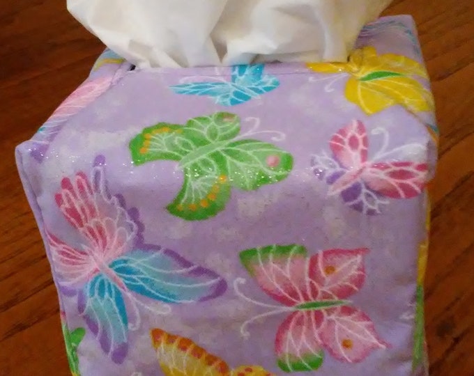 Butterfly Tissue Box - Etsy