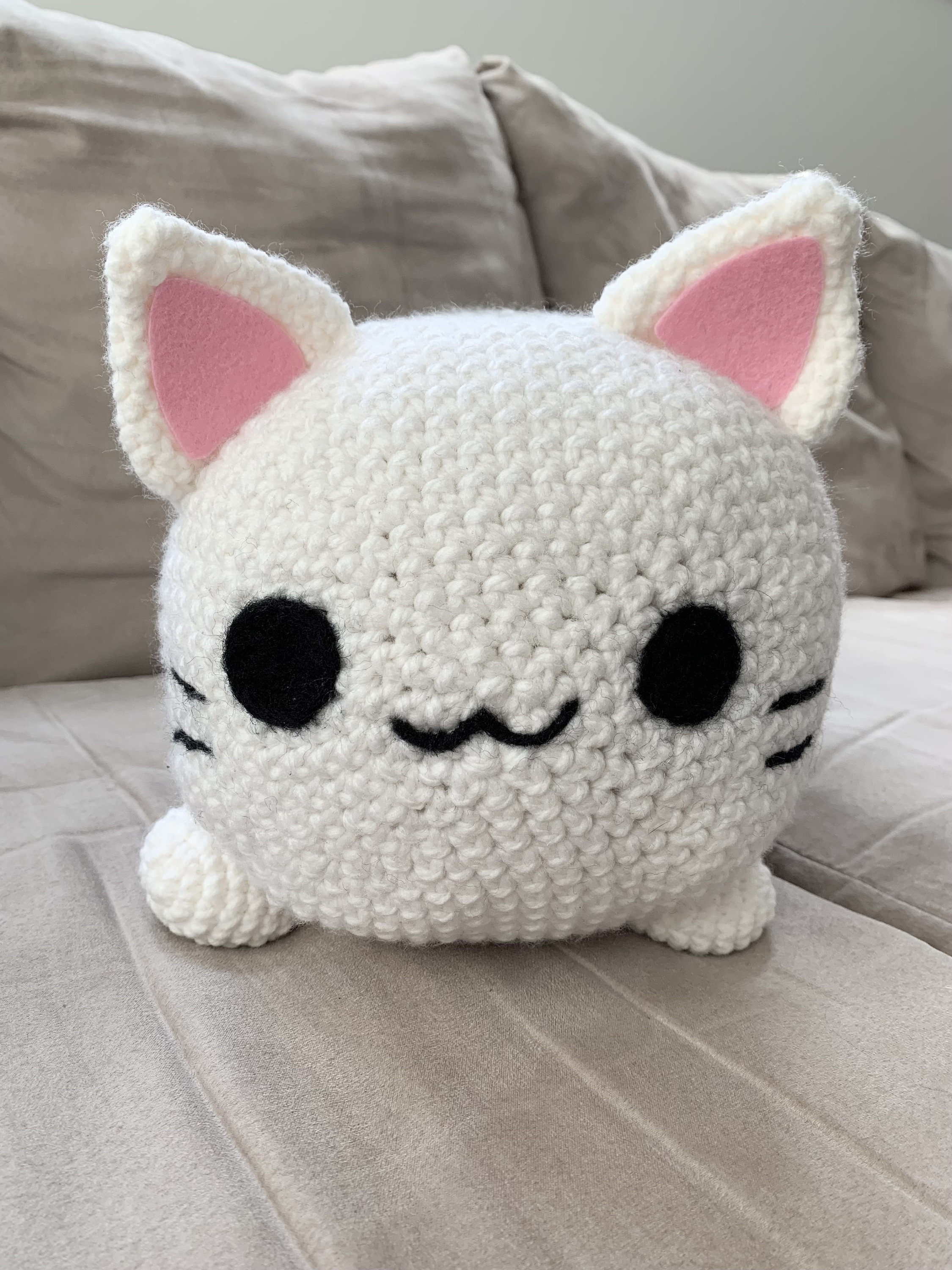 Cubed Cat Plush Crochet Pattern - Etsy
