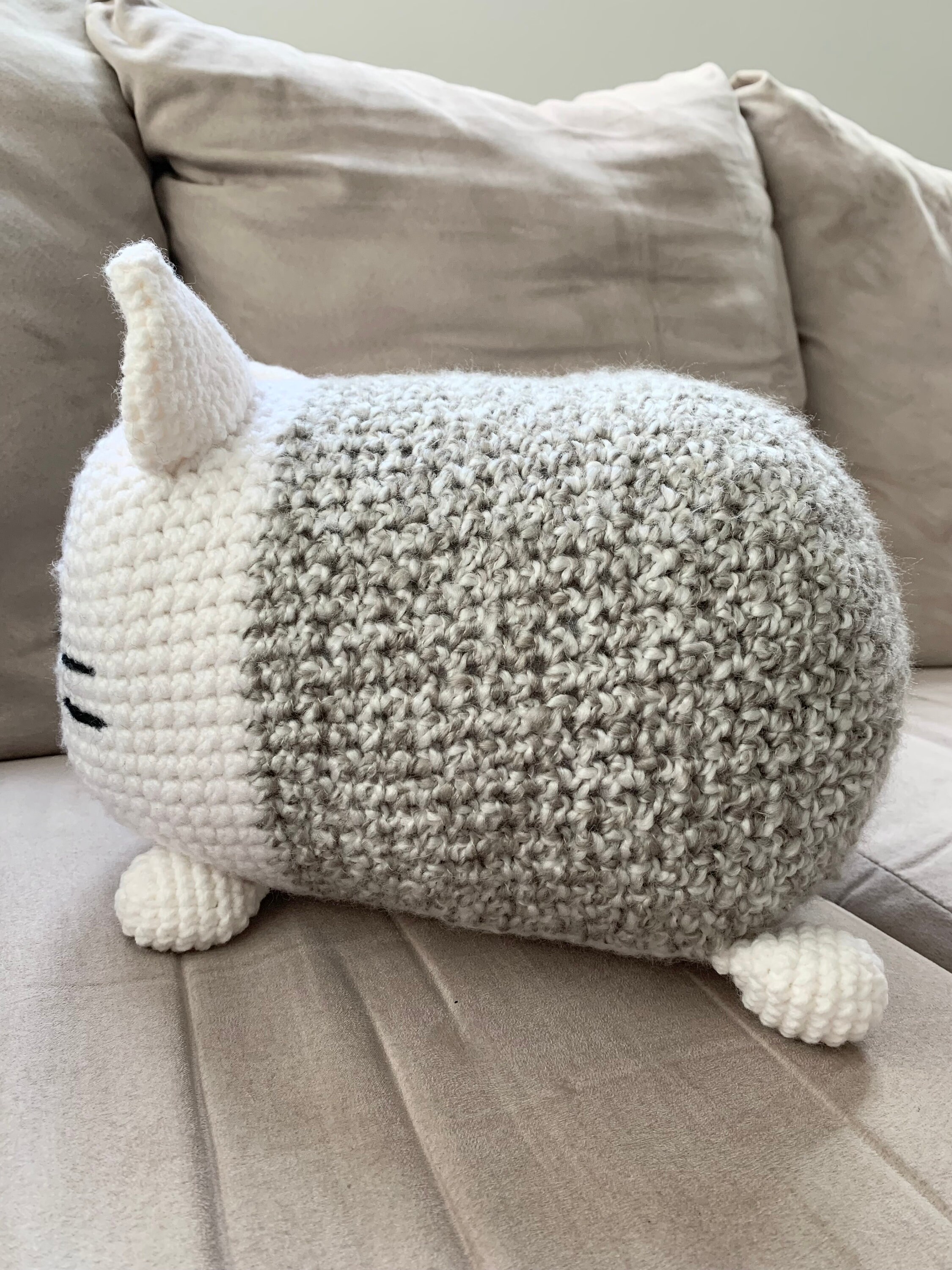 Cubed Cat Plush Crochet Pattern - Etsy