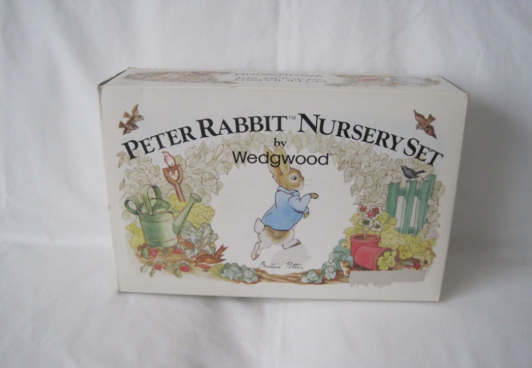 Peter Rabbit Nursery Baby Child Dish Set; Bowl, Cup, and Plate; in ...