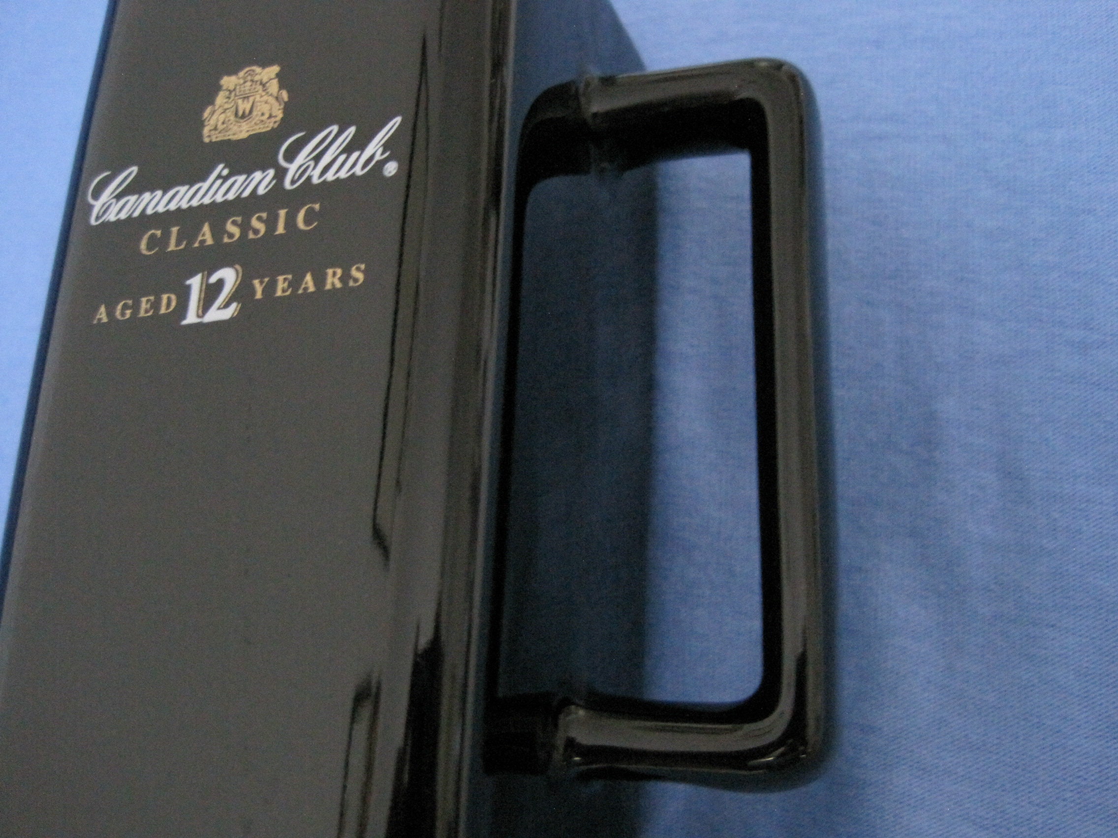 Canadian Club Square Pitcher With Rectangular Handle and Ice - Etsy